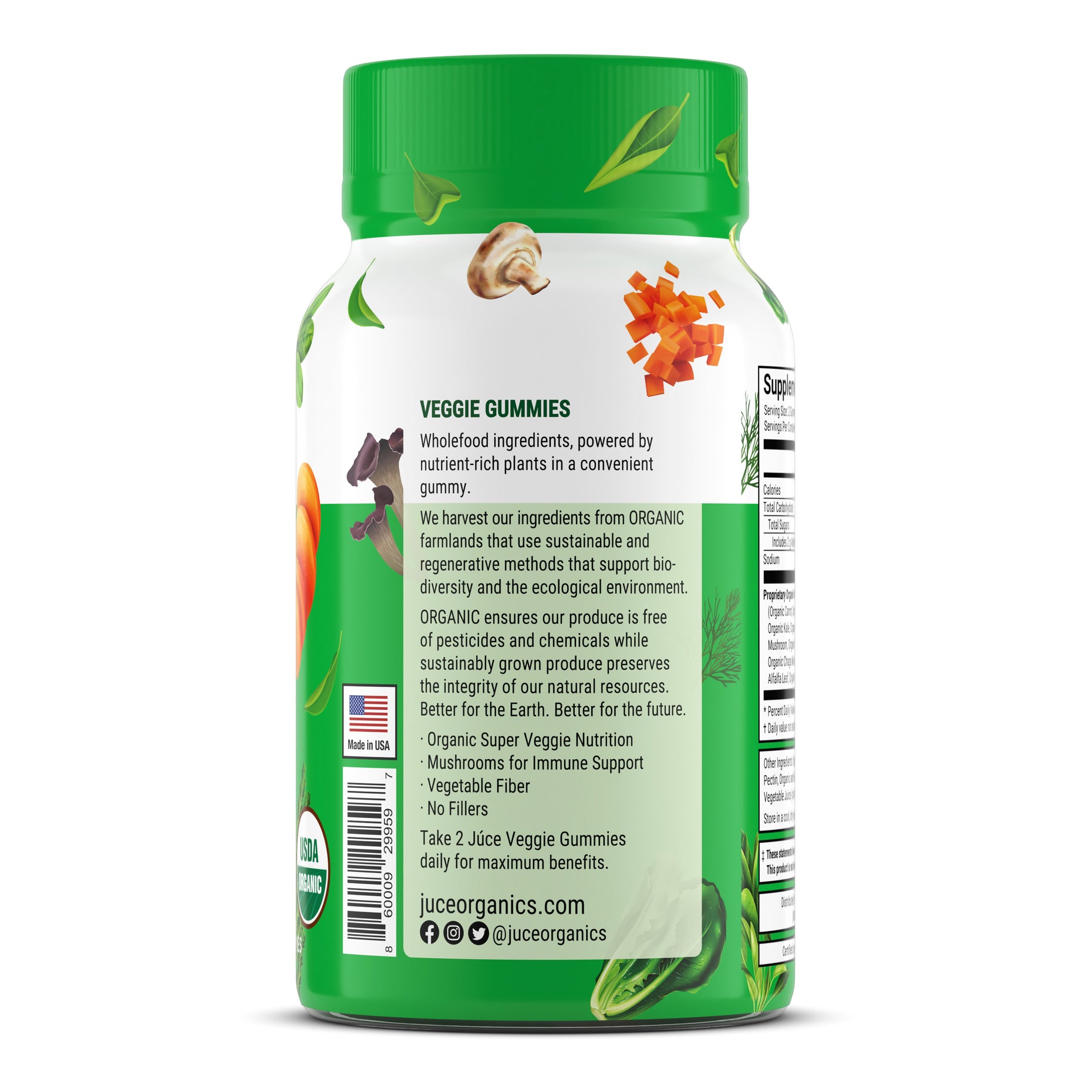 Júce Fruit & Veggie Gummies – Juce Organics